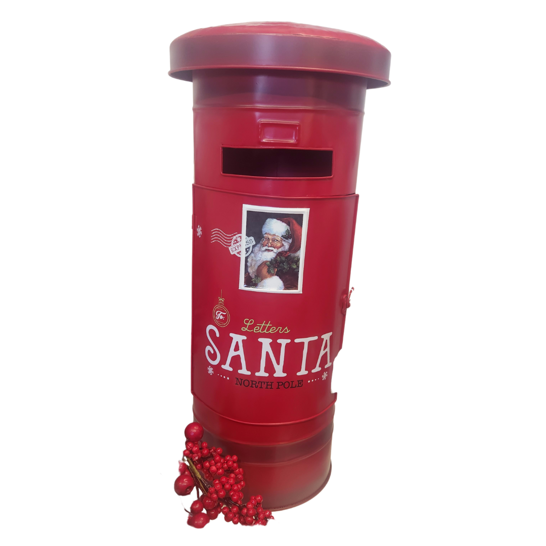 Vintage Santa Postbox - New Design - Limited – The Christmas Company SA